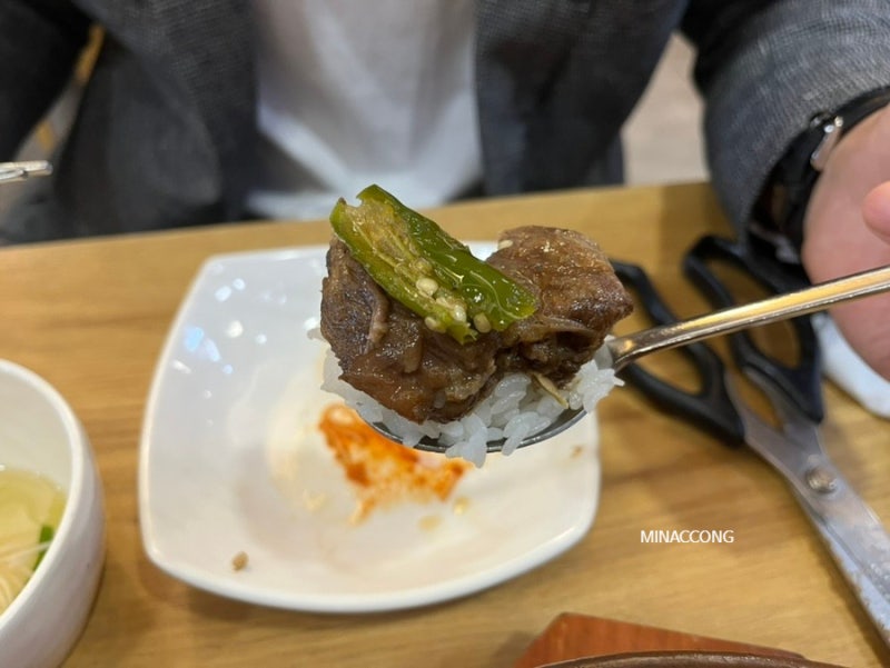 갈비찜과 회냉면 맛집 굿조합 강남면옥 광명점 네이버 블로그