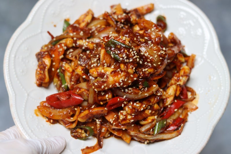 매운 불맛 오징어볶음 레시피 오징어볶음 재료 양념 만드는 법 오징어요리 네이버 블로그