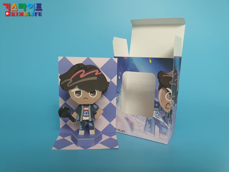 쿠키런킹덤 방탄소년단 슈가쿠키 페이퍼토이 종이모형(BTS Suga papertoy papercraft) : 네이버 블로그