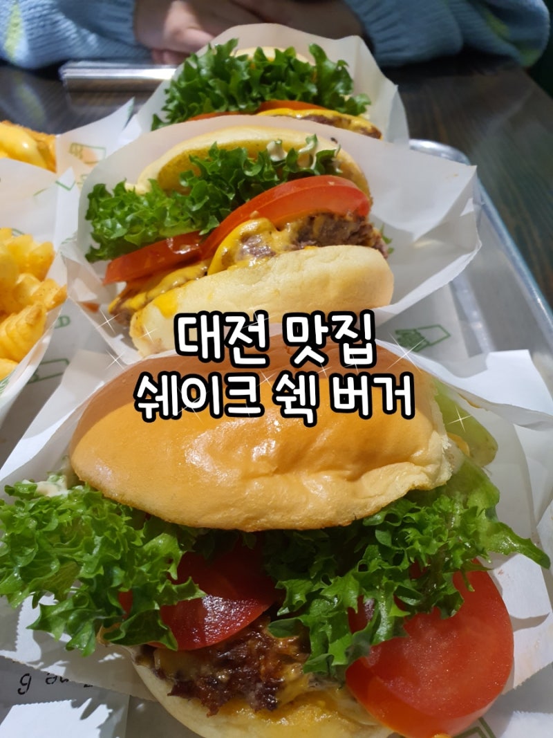 대전맛집 둔산동 갤러리아 쉑쉑버거 이용후기쉐이크 쉑버거 네이버 블로그