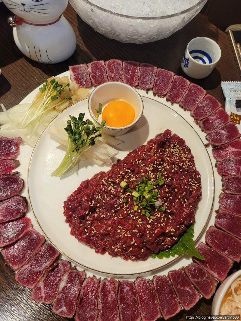 창원 상남동 창원 육회 한우타다끼 뭉티기 맛집정성육회 상남점 네이버 블로그
