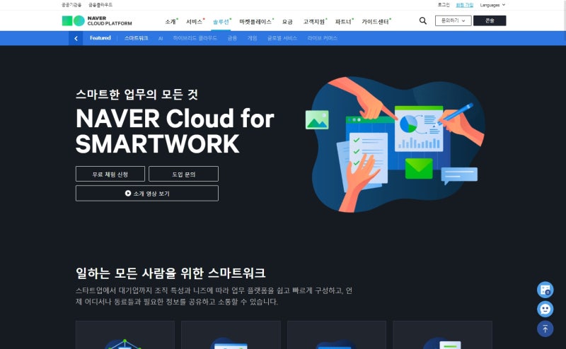 네이버 업무 플랫폼 네이버웍스(NAVER WORKS), 워크플레이스(WORKPLACE) 스타트업, 소상공인이라면 집중 ...