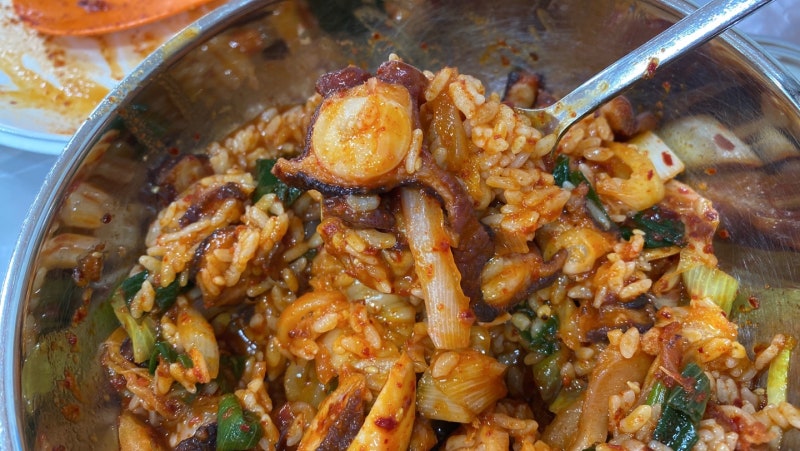 울진 죽변 문어볶음 인생맛집 이리 맛있어도 되나돌섬식당 네이버 블로그