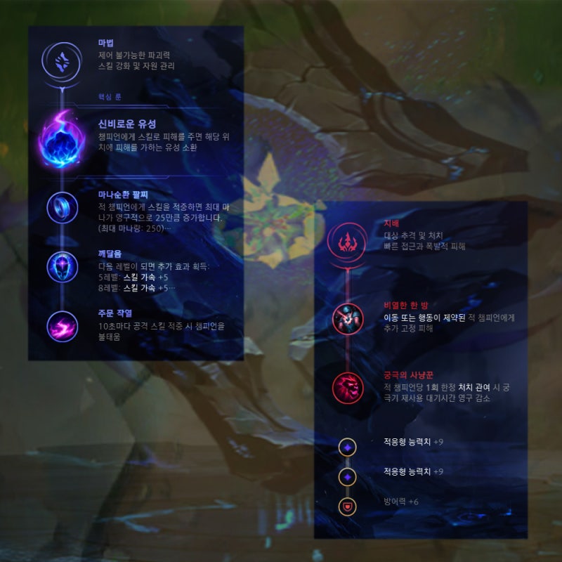 롤 칼바람 애쉬 룬 및 아이템 템트리 서폿까지 공략 네이버 블로그