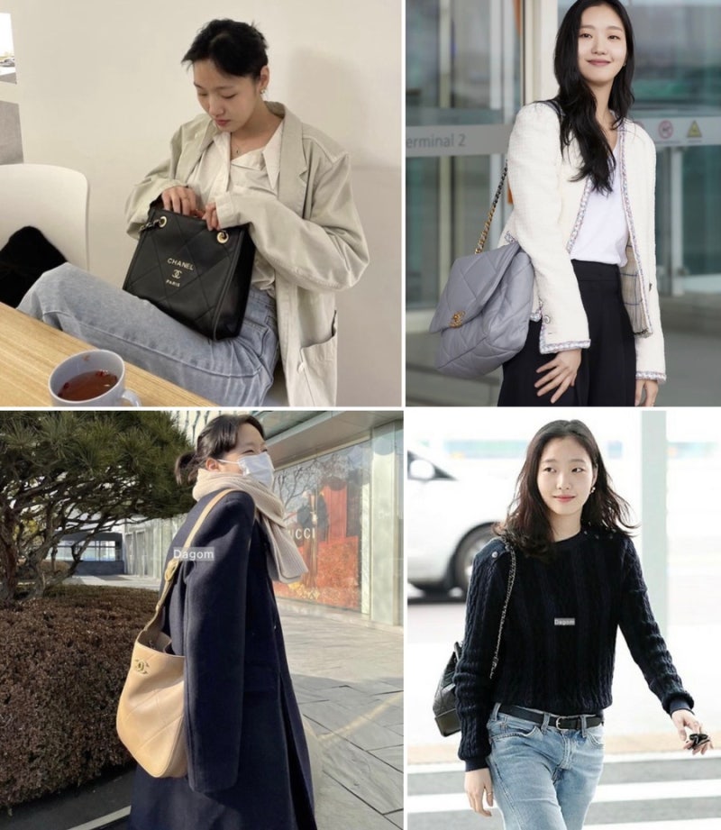 김고은 패션 속 샤넬백 종류 샤넬 가방zip 샤넬22백 플랩백 호보백 19백 가브리엘 호보백 백팩 네이버 블로그
