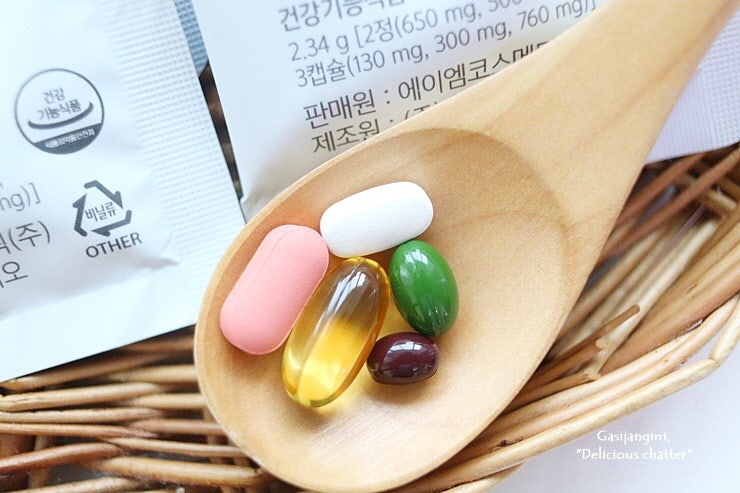 40대여성영양제 필수 성분만 모아 에이엠 데일리 멀티팩 네이버 블로그