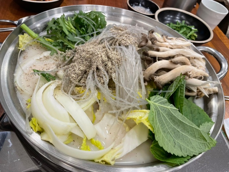 보승회관 명동점의 추운 날 뜨끈한 순대곱창전골 좋아요 네이버 블로그