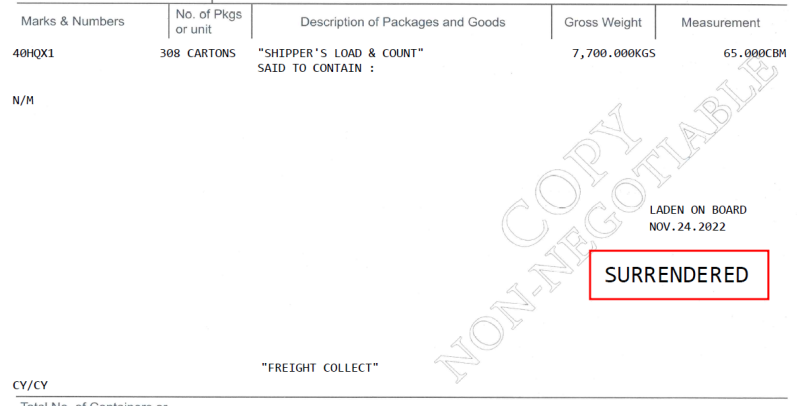 [수출입실무#15] 무역 용어 _ BL 종류 (SURRENDER BL, OBL, WAYBILL) : 네이버 블로그