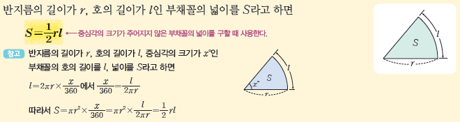 중등수학개념 중1 2 원과 부채꼴 네이버 블로그