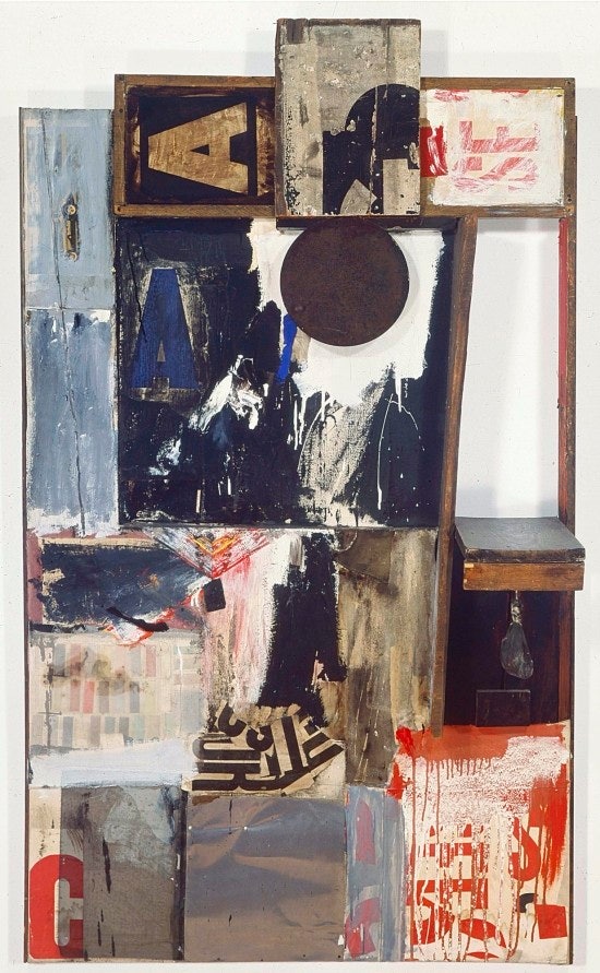 로버트 라우센버그(Robert Rauschenberg) - 콤바인(Combines) 시리즈 (1954–64) : 13-12b ...