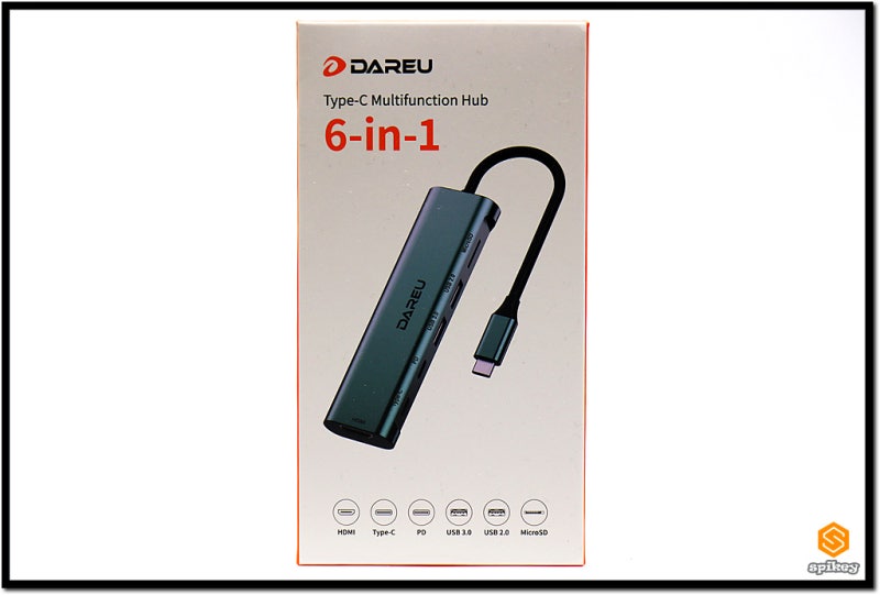 다얼유 DAREU MH101 6 IN 1 USB C타입 노트북 멀티 허브 사용기 : 네이버 블로그