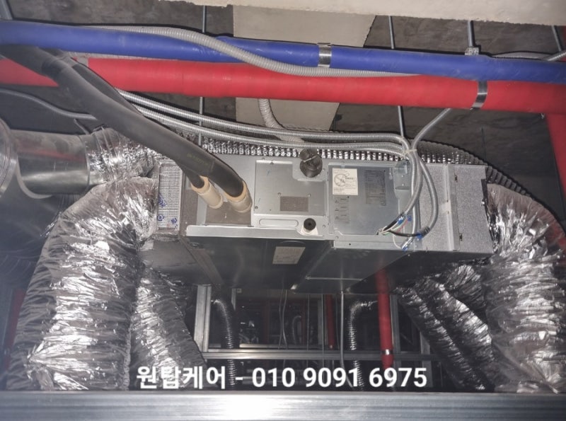시흥 교회 성당 매립덕트 청소 And 전열교환기 필터 교체 네이버 블로그
