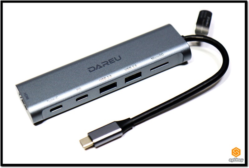 다얼유 DAREU MH101 6 IN 1 USB C타입 노트북 멀티 허브 사용기 : 네이버 블로그