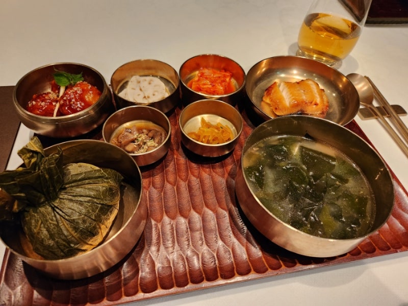 롯데호텔 서울 한식당 무궁화 태백코스 룸에서 프라이빗한 생일식사 네이버 블로그