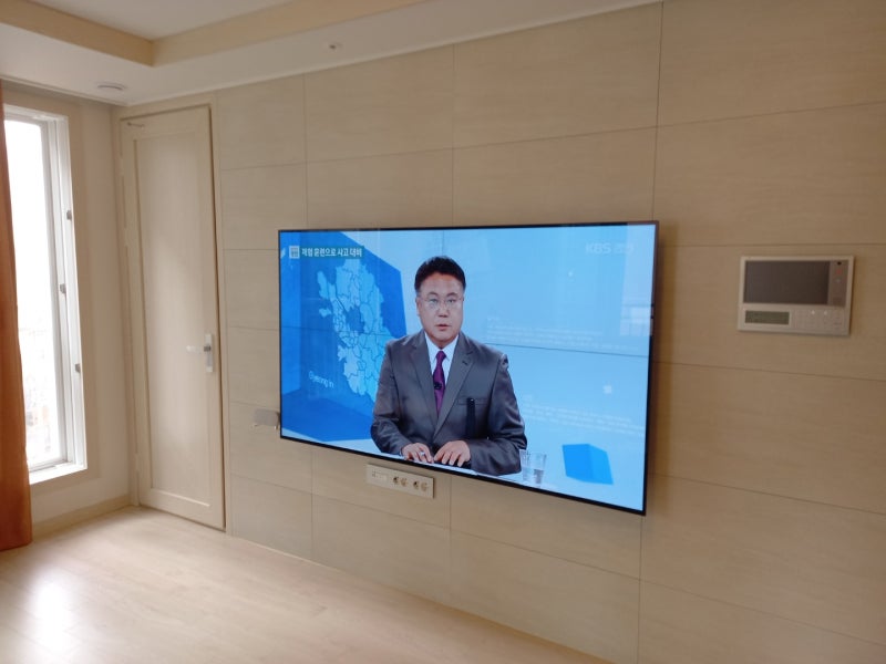 파주벽걸이티비설치 Sk누구2 깔끔한 선정리 네이버 블로그