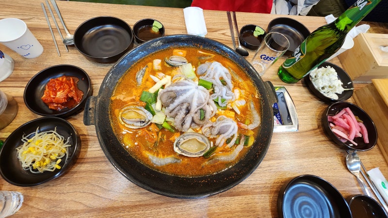 태백가볼만한곳 태백대표물닭갈비 해물닭갈비 전문점 네이버 블로그