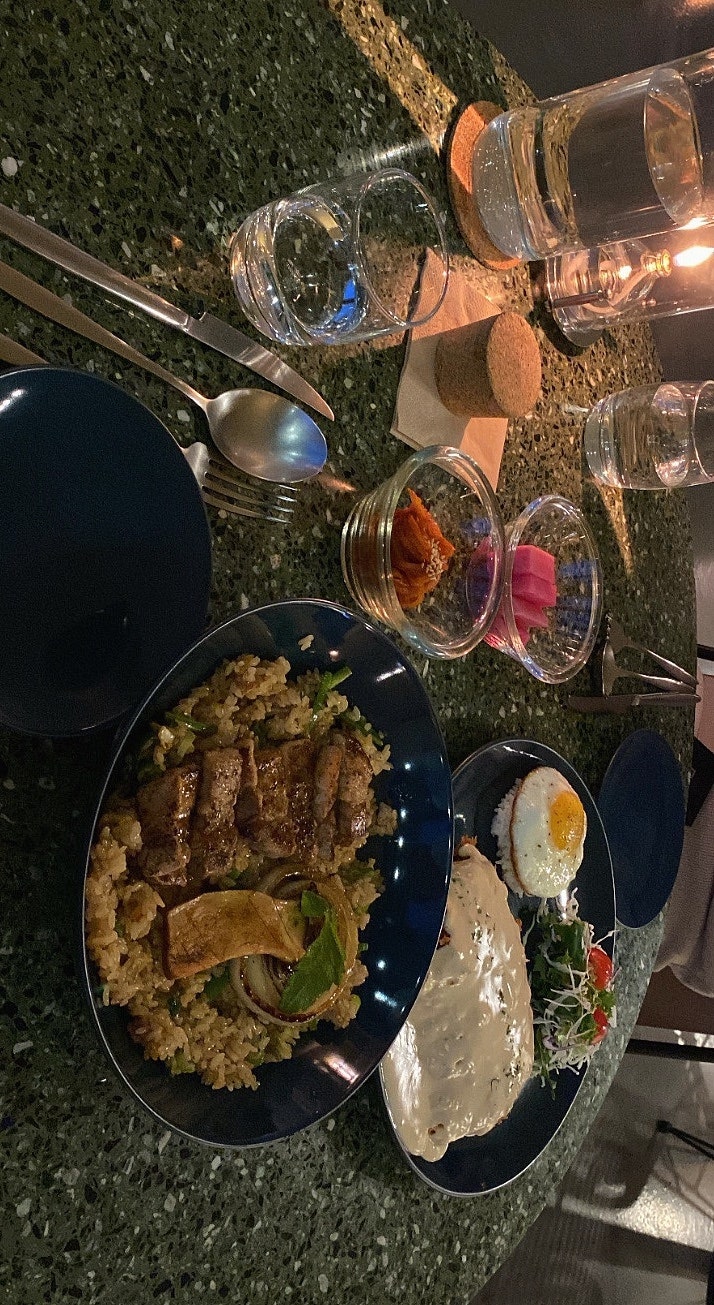 전주 신시가지 맛집양식 전주 분위기 맛집 크림 돈가스와 미나리 삼겹 볶음밥이 맛있는 전주 효자동 볼몬드vollmond