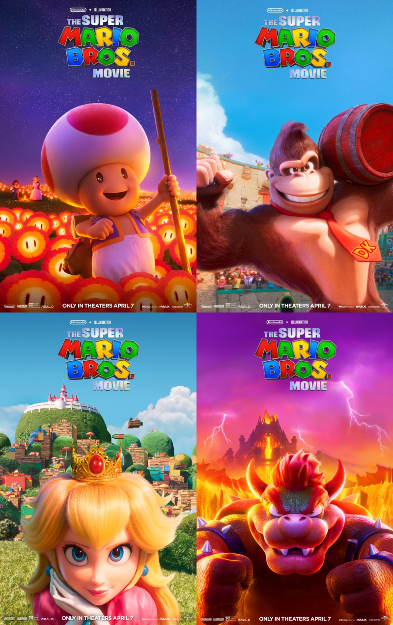 슈퍼마리오 브라더스 영화 캐릭터 2차 예고편 : 네이버 블로그