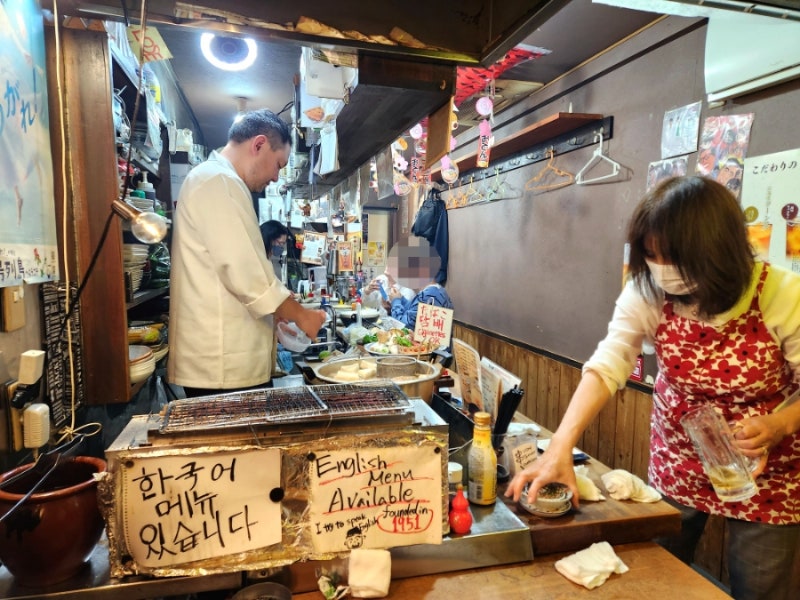 도쿄 신주쿠 오모이데 요코초 야키토리 맛집 꼬치구이 선술집 거리 가볼만한곳 네이버 블로그
