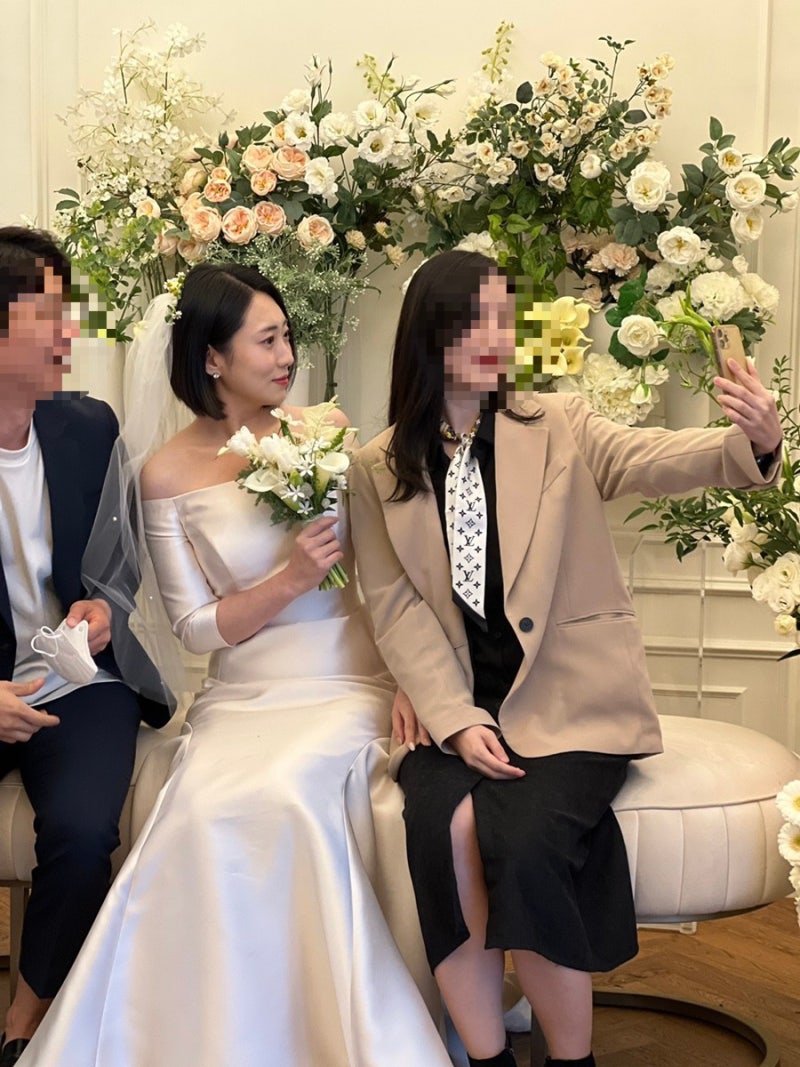 고민 많았던 본식 단발웨딩후기 Feat반묶음 웨딩 네이버 블로그