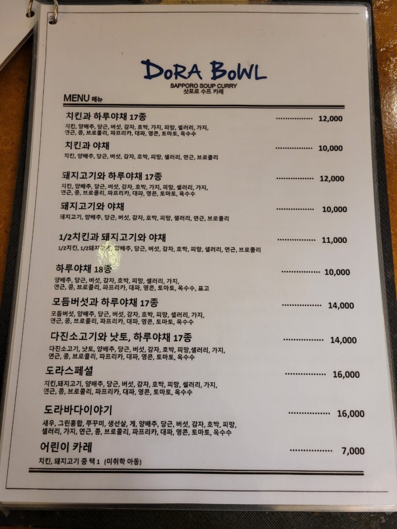 부산전포밥집 서면카레맛집 도라보울 네이버 블로그