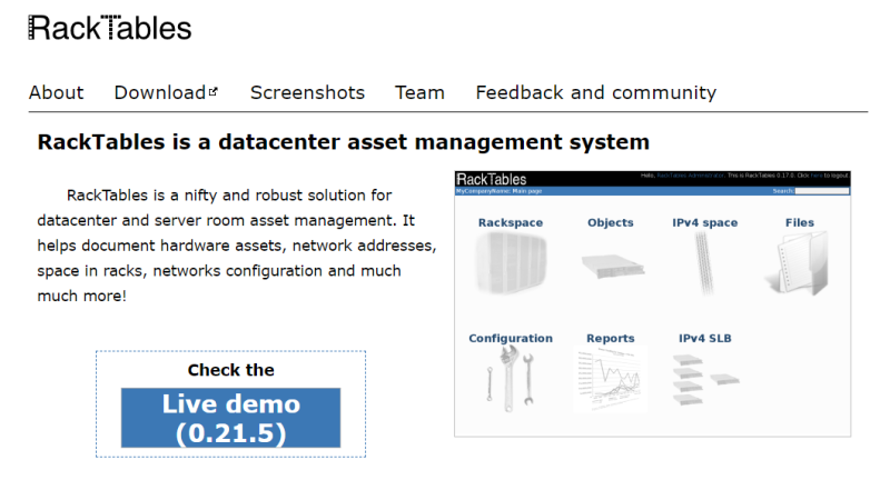 RackTables - 오픈소스 데이터센터 자산 관리 소프트웨어 : 네이버 블로그