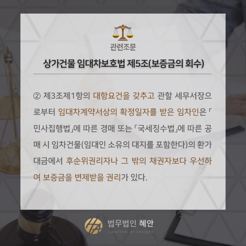 폐업할 경우 상가건물 임차인의 대항력과 우선변제권은 어떻게 될까 네이버 블로그