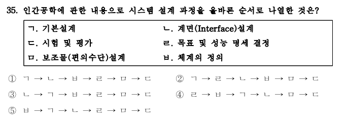 산업안전지도사 기출문제 풀이 385시스템 설계 과정 네이버 블로그