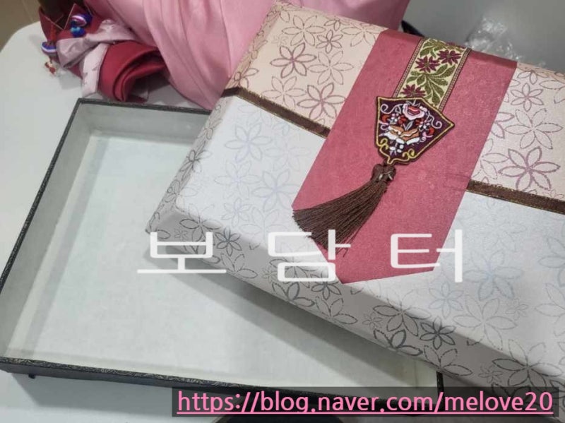 인천명절선물포장 샘플작업 했어요 인천보자기공방 네이버 블로그