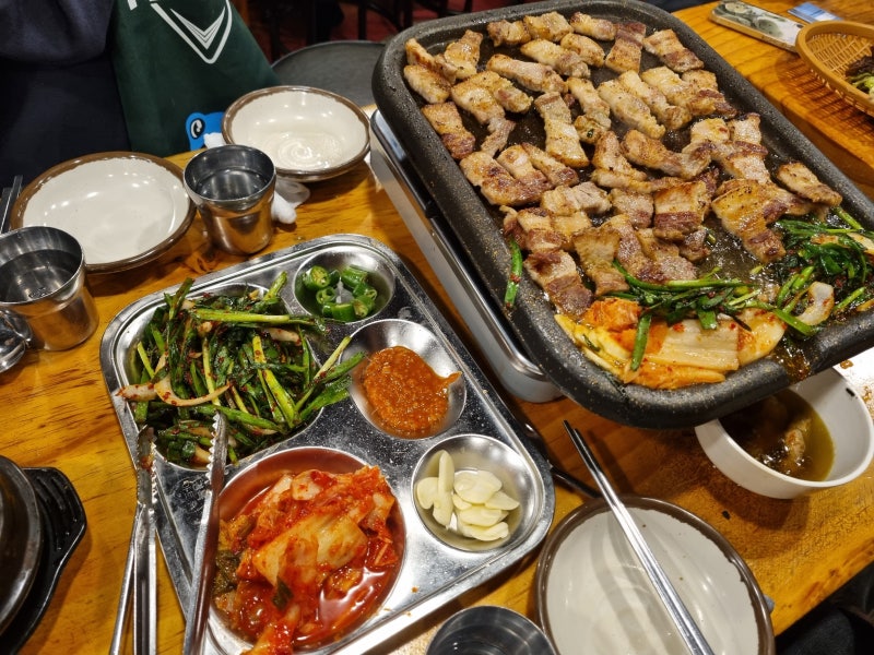 사당 맛집 복돈이 부추삼겹살 삼겹살 볶음밥 고기집 네이버 블로그