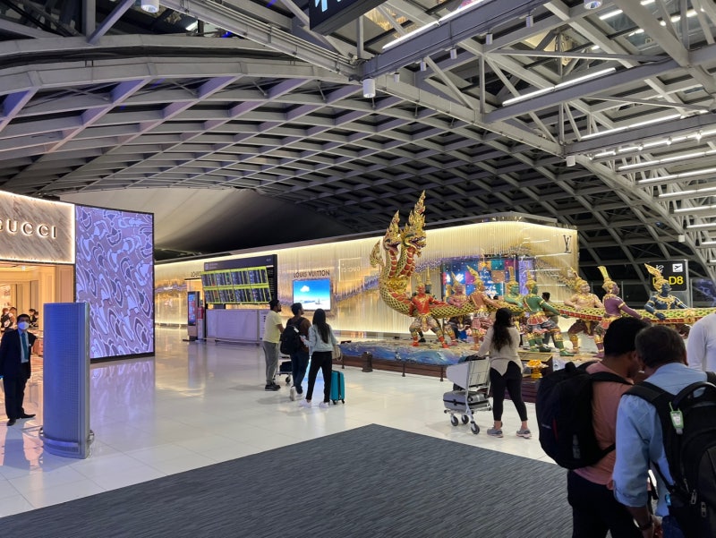 [탑승기] 대한항공 KE658 방콕/수완나품 - 서울/인천 A380-800 탑승 후기! 한국 입국 Q코드 작성방법! : 네이버 블로그