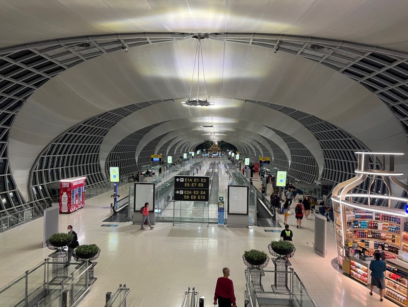 [탑승기] 대한항공 KE658 방콕/수완나품 - 서울/인천 A380-800 탑승 후기! 한국 입국 Q코드 작성방법! : 네이버 블로그