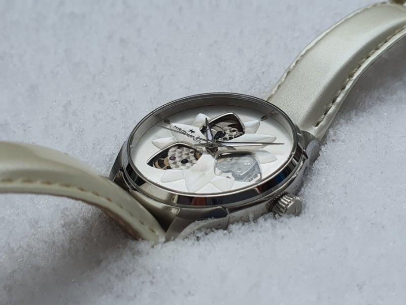 눈꽃 ️ 시계 ☆ [HAMILTON JAZZMASTER OPEN HEART FLOWER] : 네이버 블로그