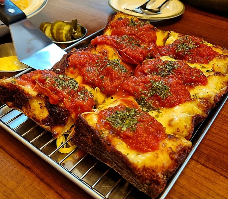 부평구청 청리단길 맛집존중 내돈내산 피자 존맛 네이버 블로그