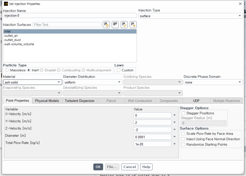 [CFD] Ansys Fluent : Particle Tracking 시각화, 애니메이션 : 네이버 블로그