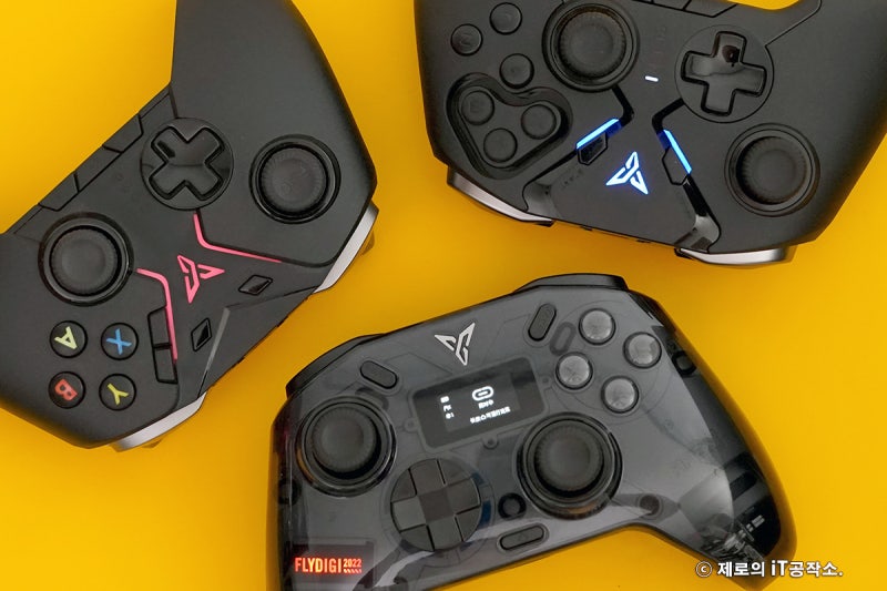 무선 컨트롤러의 정점! FLYDIGI 아펙스3 APEX3, 닌텐도 스위치 프로콘 엑박패드를 뛰어넘다. (엘리트패드 2 비교 ...