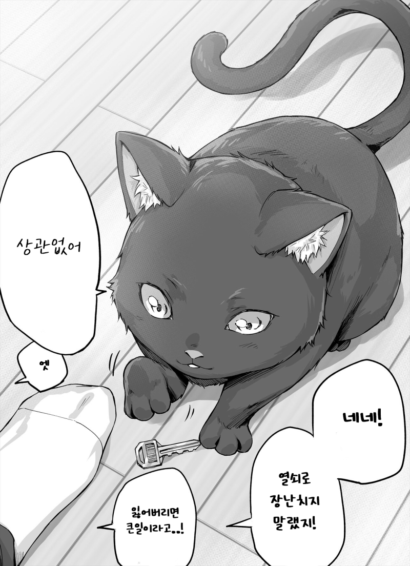 독점욕이 너무 강한 얀데레 반려묘 9화 오리지널 만화 웹코믹 네이버 블로그