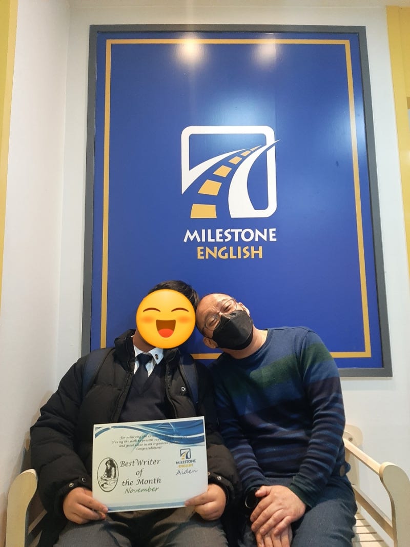 Best Writer In The Month Of November 익산 영등동 영어학원 마일스톤 어학원 네이버 블로그