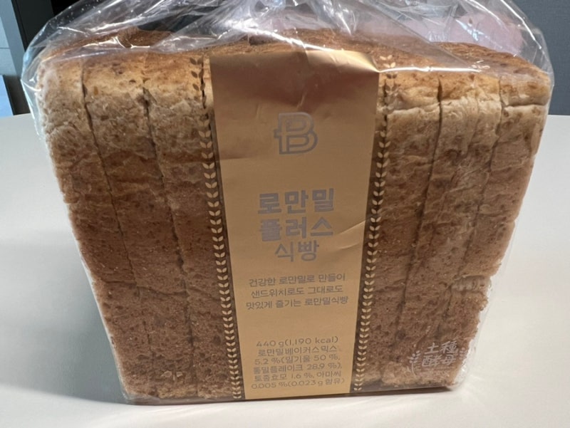 파리바게트 로만밀 플러스식빵 칼로리 네이버 블로그