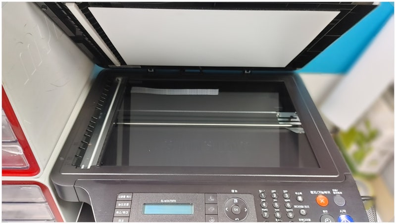 삼성 프린터 SL-M2670FN 레이저 복합기 사용후기 및 소모품 상태 체크하기 : 네이버 블로그