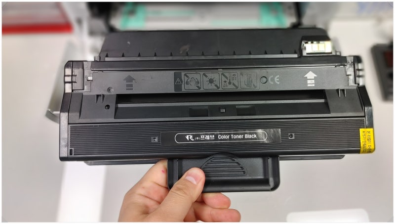 삼성 프린터 SL-M2670FN 레이저 복합기 사용후기 및 소모품 상태 체크하기 : 네이버 블로그