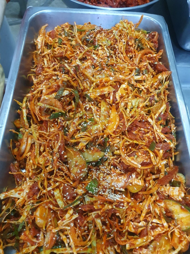 단체급식 분식데이 얼갈이된장국 스팸마요덮밥 타코야끼 북어채야채무침 요구르트 네이버 블로그