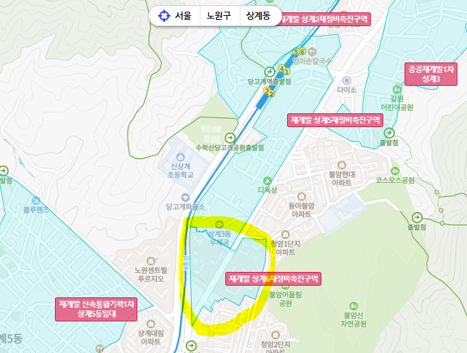 재개발 임장 노원구 상계동 재개발상계뉴타운 상계1구역 상계2구역 상계3구역 상계5구역 상계5동일대 네이버 블로그