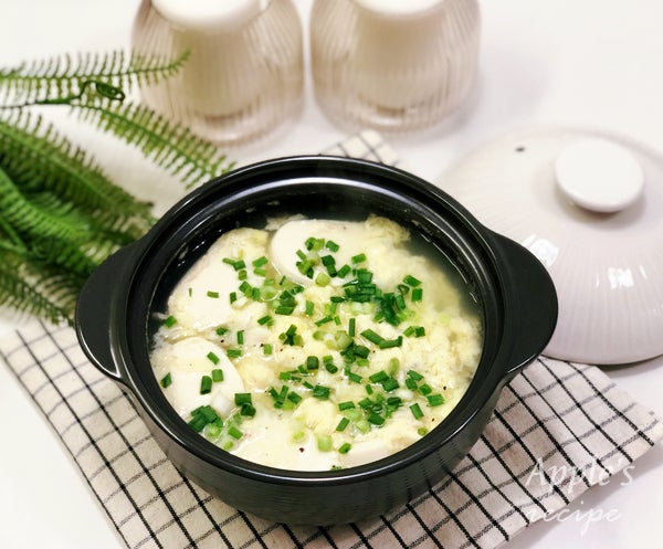 순두부 계란탕 만들기 간단한 아침메뉴 부드러운 국물 요리 네이버 블로그