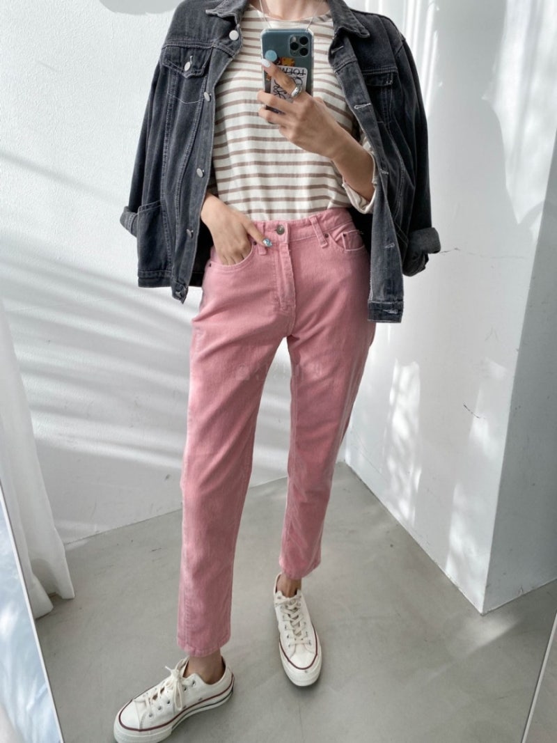 제이치의 옷장 - 코듀로이 테이퍼드팬츠 : 네이버 블로그