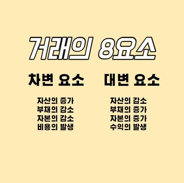 거래의 8요소 분개구조를 알아야 전산회계가 쉬워요 네이버 블로그