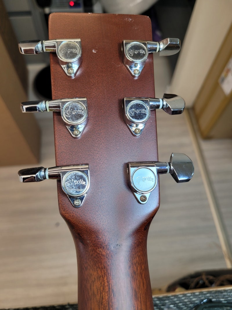 마틴기타 Martin DC-1E 넥 크랙, 플렛 드레싱 수리 : 네이버 블로그