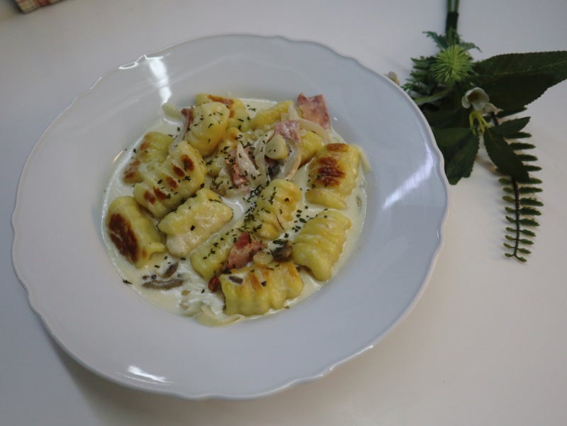 뇨끼 레시피 만드는법 크림소스파스타 초보도 쉽게 만들었어요. : 네이버 블로그