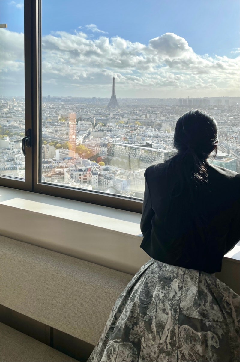 갓 에펠탑 뷰 🇫🇷 프랑스 파리 호텔 하얏트 리젠시 파리 에투알 클럽룸 조식 무제한 라운지 네이버 블로그
