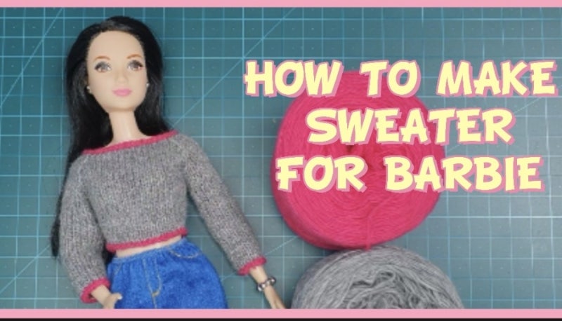 barbie sweater (pattern) : 네이버 블로그